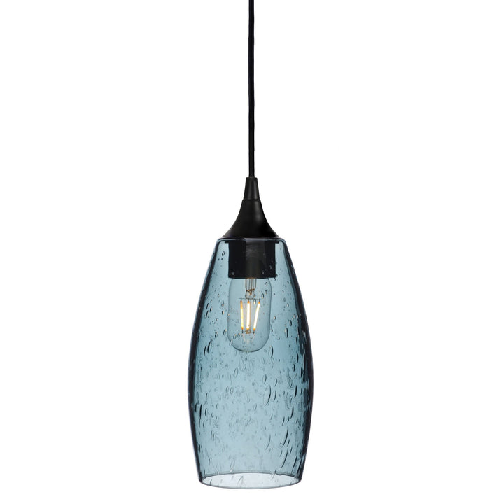 Hand-Blown Oval Glass Pendant Light | Bicycle Glass Co.