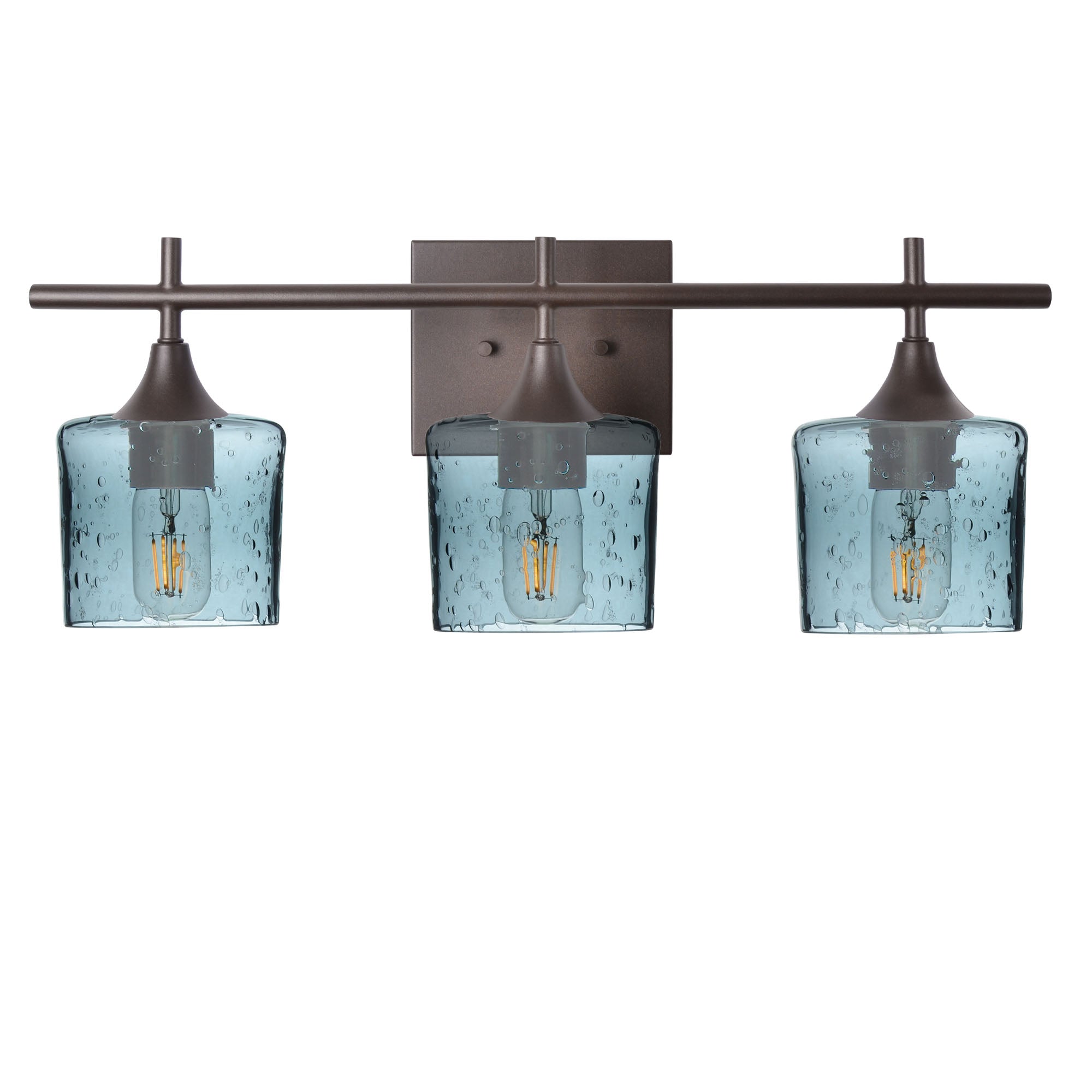 601 Lunar: 3 Light Wall Vanity – Bicycle Glass Co