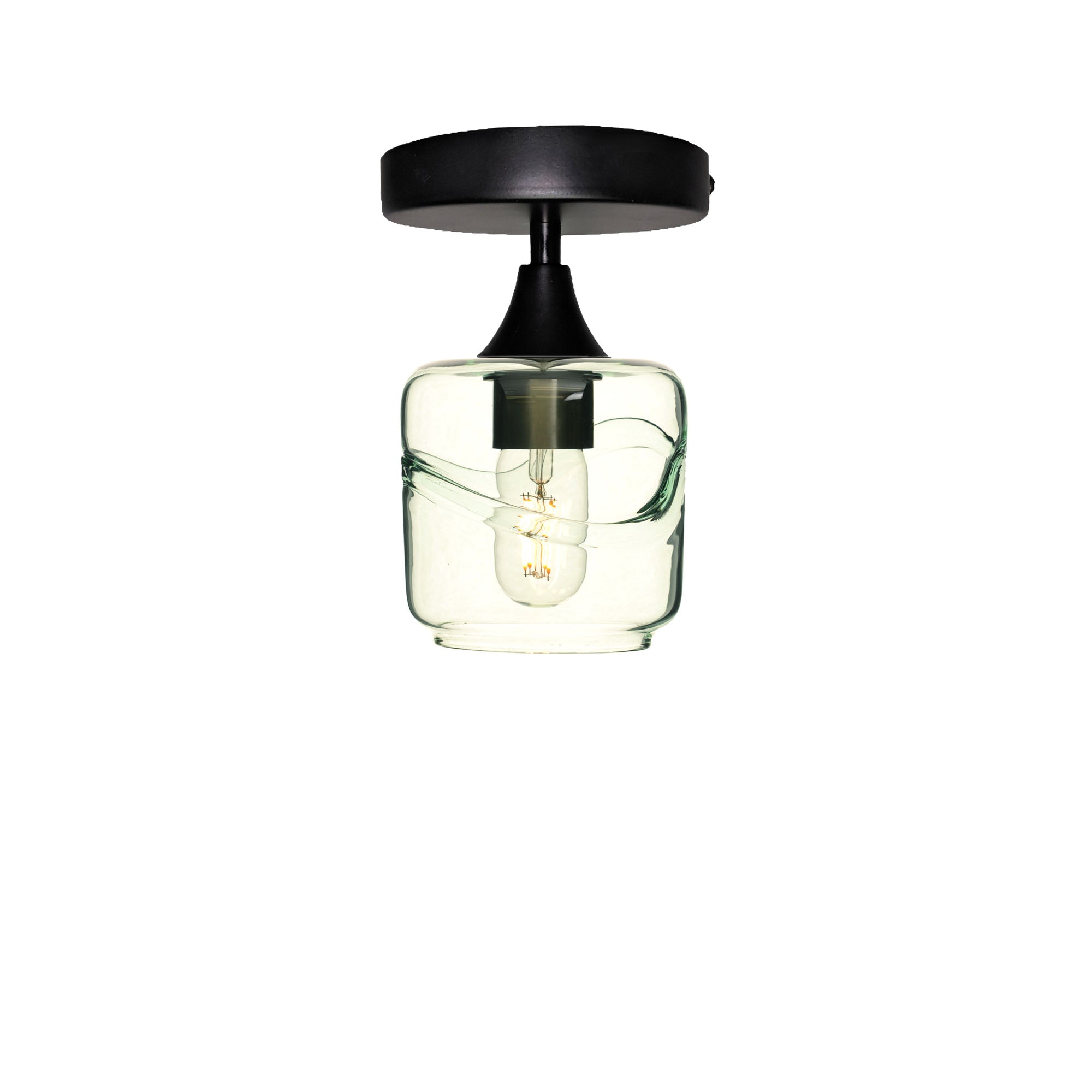 SWELL SEMI-FLUSH LIGHT: FORM NO. 601 | Bicycle Glass Co.