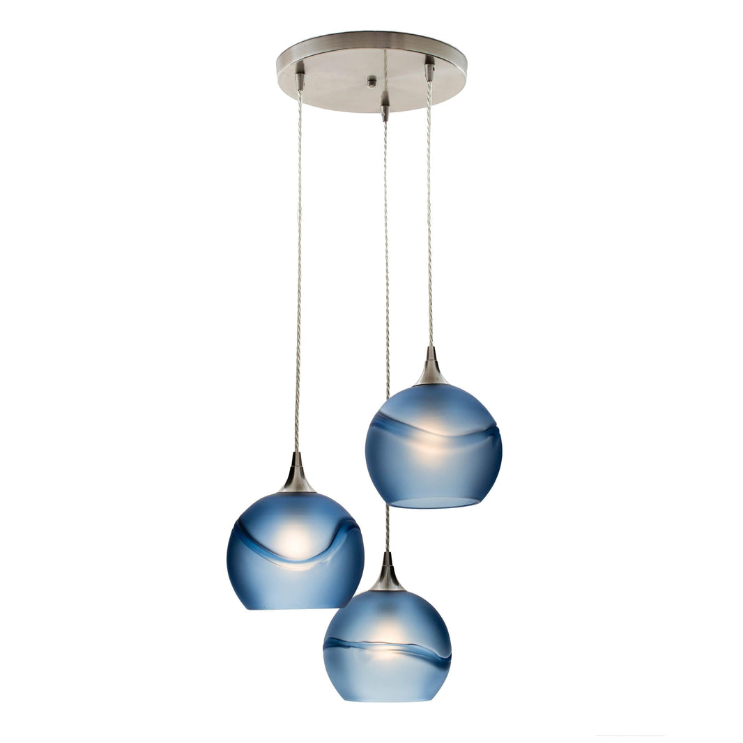 Frosted Glass Pendant Lights | Bicycle Glass – Bicycle Glass Co