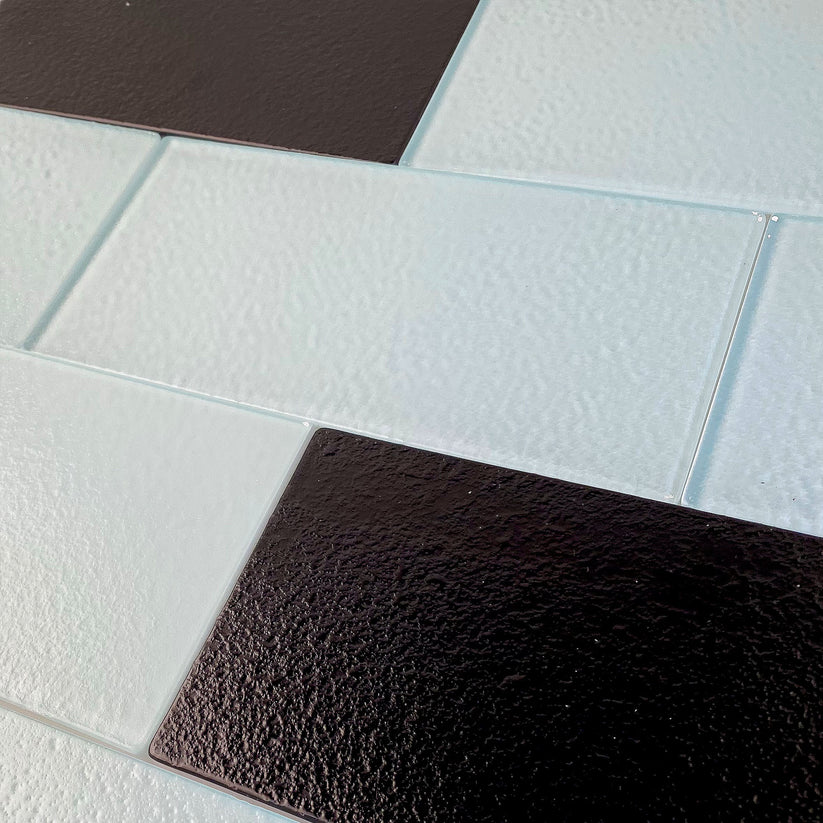 GLASS TILE - Stippled – Bicycle Glass Co