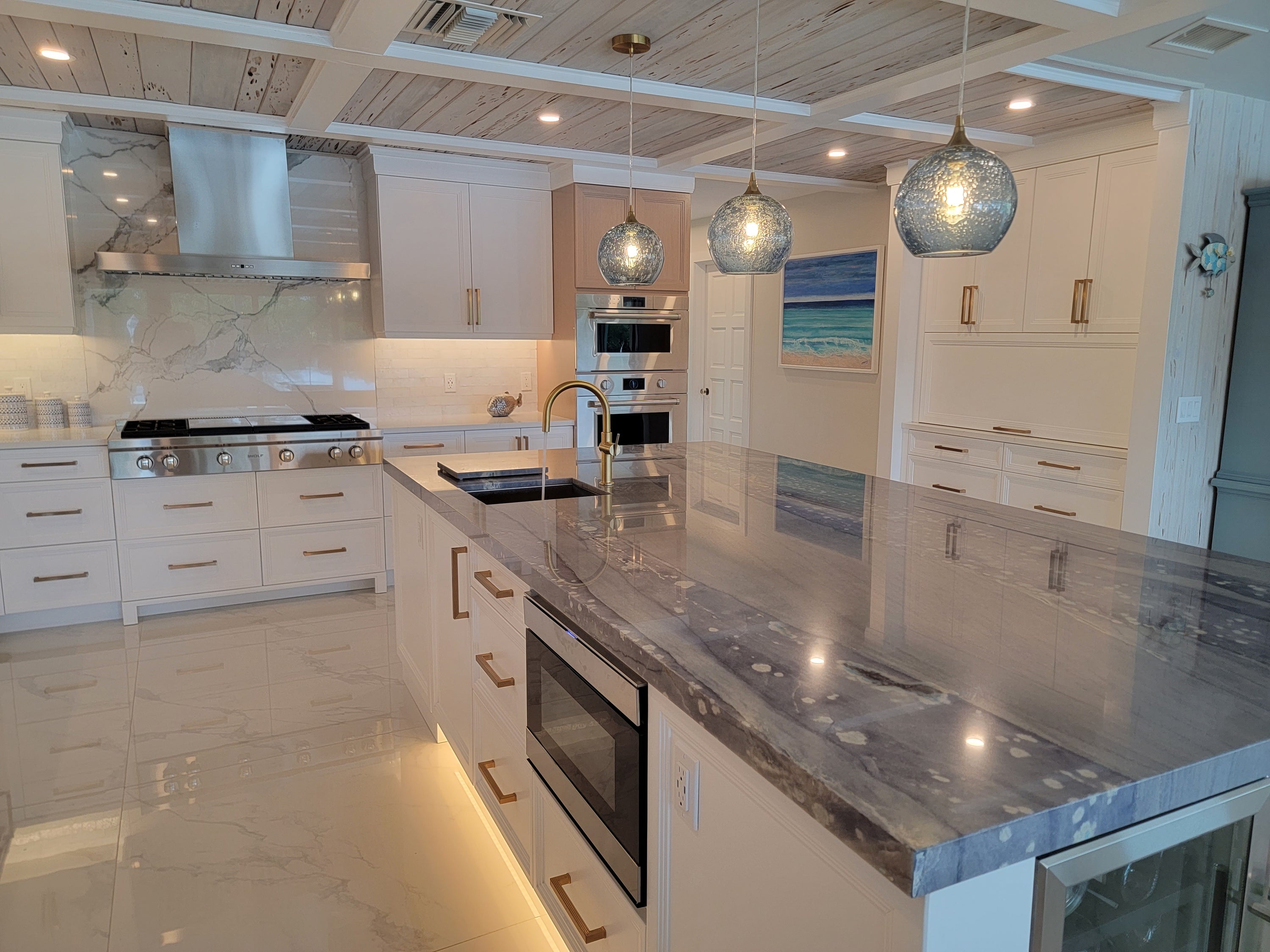 Handmade Blown Glass Pendant Lights | Bicycle Glass Co.