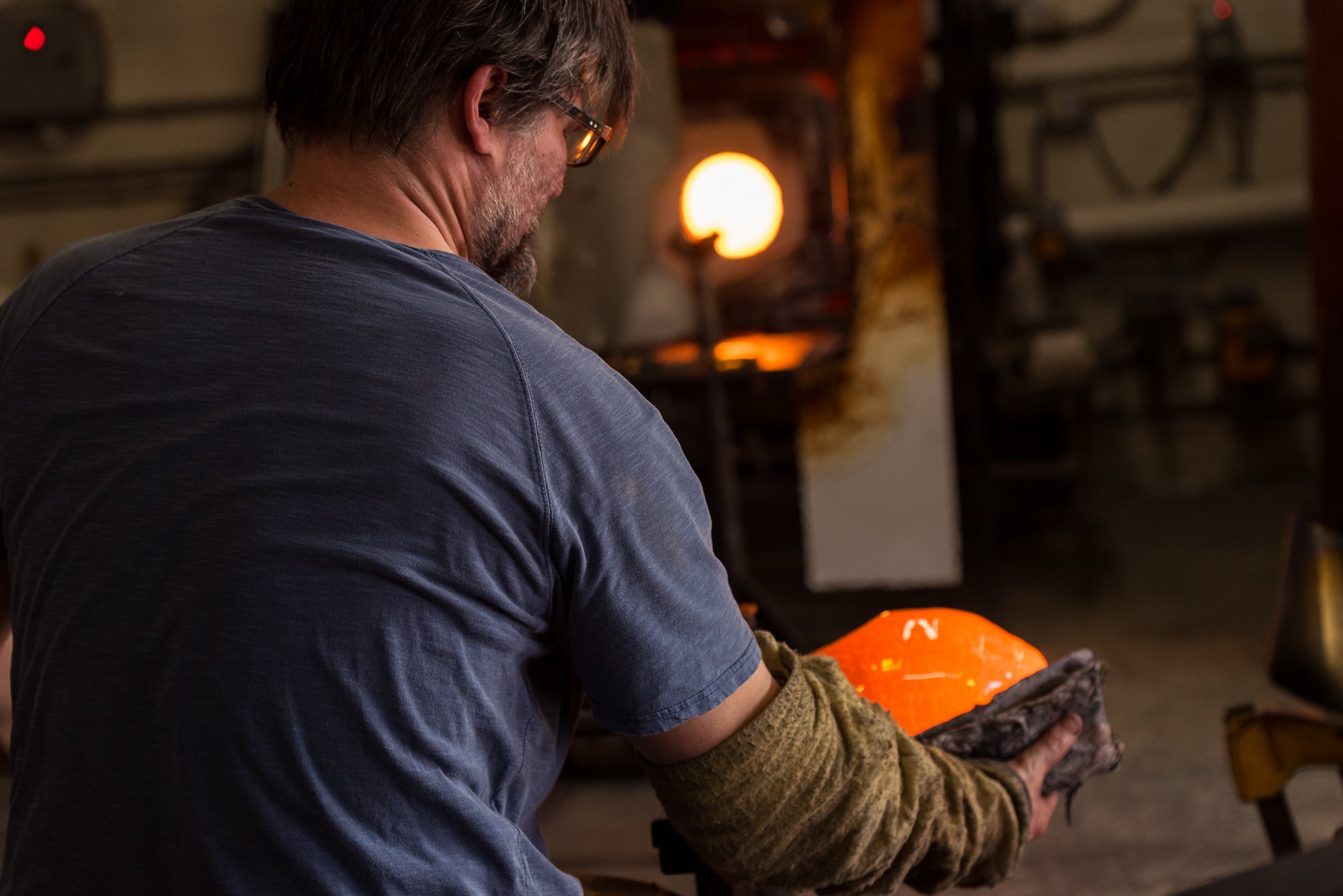 Handmade Blown Glass Pendant Lights | Bicycle Glass Co.